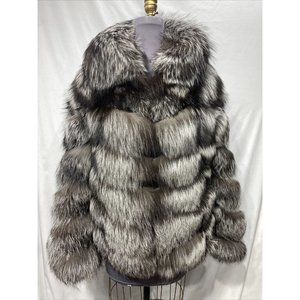 Fox | Jackets & Coats | Silver Fox Jacket Vcut Bomber 8223 | Poshmark